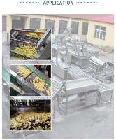China 500kg/H Potato Chips Production Line , Potato Chips Making Machine For Small Business for sale