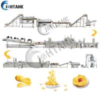 China 500kg/H Potato Chips Production Line , Potato Chips Making Machine For Small Business for sale