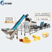 China 380V 50HZ Potato Chips Production Line SUS304 for sale