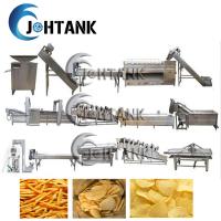 China 100kg/H Potato Chips Production Line Stainless Steel 304 for sale
