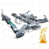 China Natural Snack Frozen French Fries Processing Line 2000kg/H for sale