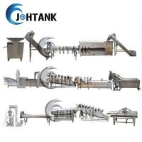 China Natural Snack Frozen French Fries Processing Line 2000kg/H for sale