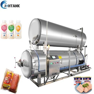 China 9kW Food Sterilizer Machine , Retort Pouch Sterilization Machine for sale