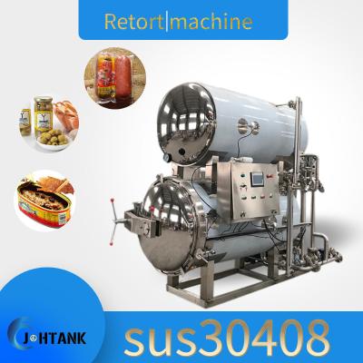 China Spray Type Steam Canning Retort Machine In Food Industry for sale