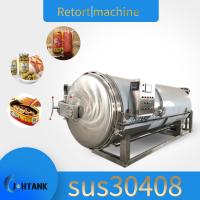 China Industrial Food Retort Machine For Glass Jars Tin Can for sale