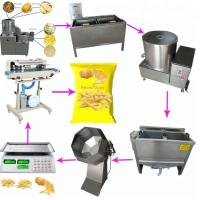 China Banana Plantain Potato Chips Manufacturing Machine for sale