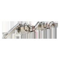 China SS304 Fully Automatic Frozen French Fries Making Machine Potato Chips Production Line for sale