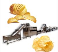 China Full Automatic 500kg/H Potato Chips Production Line SUS 304 for sale