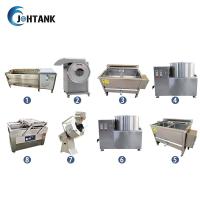 China Mini Potato Banana Chips Frozen French Fries Making Machine for sale