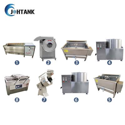 China Mini Potato Banana Chips Frozen French Fries Making Machine for sale