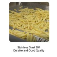 China Instant Automatic Frozen French Fries Making Machine for sale
