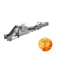 China Semi Auto Frozen French Fries Production Line 2000kg/H for sale