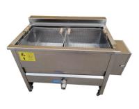 China Mini Semi Automatic Potato Chips Making Machine Banana French Fries Fry for sale