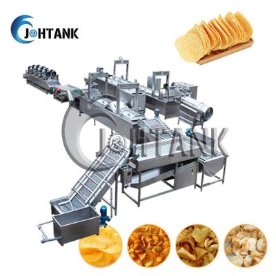 China 304 Stainless Steel Fresh Potato Chips Production Line for sale