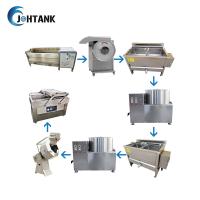 China Banana Chips French Fries Production Equipment Commercial Small Scale Type for sale