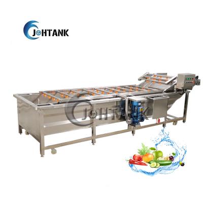 China Commercial Water Bubble Fruit And Vegetable Processing Line 300kg/h for sale