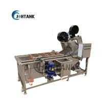 China Commercial Water Bubble Fruit And Vegetable Processing Line 300kg/h for sale