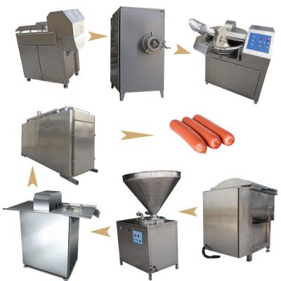 China Stuffer Sausage Processing Machine / Automatic Sausage Filler Machine for sale