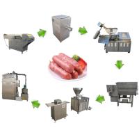 China SUS 304 Sausage Processing Line For Chicken Fish Pork Sausages for sale