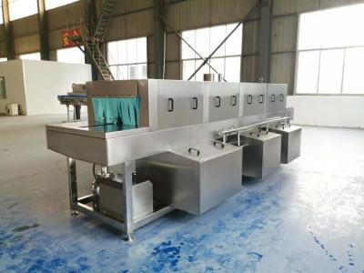 China Electric High Pressure Rotary Box Tray Washer Machine for sale