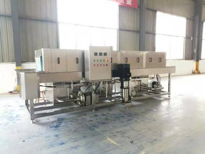 China Fowl Goose Plastic Basket Washer Machine 1200Pcs/H for sale