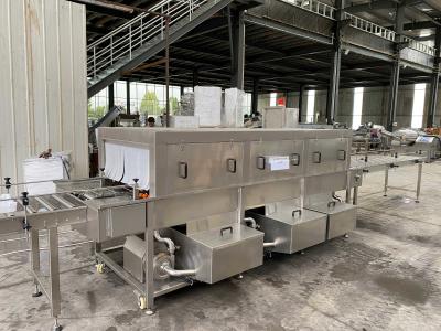 China Commercial High Spray Plastic Crate Washing Machine for sale