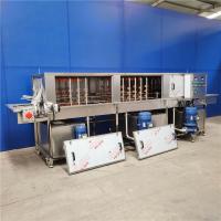 China Industrial Food Basket Washer Machine , Plastic Crate Washing Machine for sale