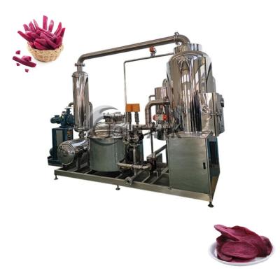 China Strawberry Peaberry Sweet Potato Chips Vacuum Frying Machine for sale