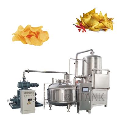 China Dried Fruits Vegetables Vacuum Fryer Machine 300kg/h for sale