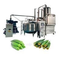 China Okra Dry Fry Fruit Vegetables Vacuum Fried Machine for sale