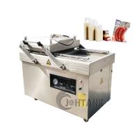 China Poly Bag Food Baler Chamber Vacuum Packing Machine for sale