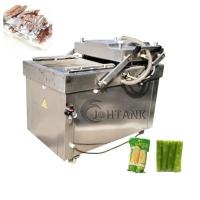 China Sea Food Salted Meat Dry Fish Pork Beef Rice Double Chamber Vacuum Packer for sale