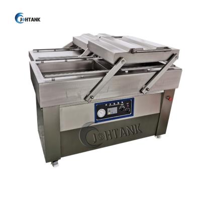 China Dual Chamber Vacuum Packing Machine , Maize Sausage Vacuum Packaging Machine for sale