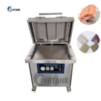 China Dried Pork Slices Ham Sausage Steak Dual Chamber Vacuum Sealer for sale