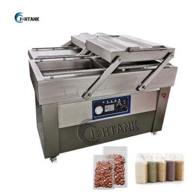 China SS304 Double Chamber Vacuum Packing Machine DZ 500 DZ 600 for sale