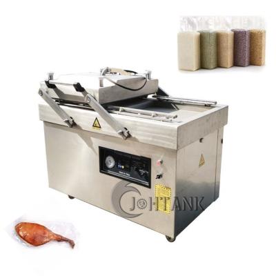 China Plastic Food Container Double Chamber Vacuum Packing Machine for sale