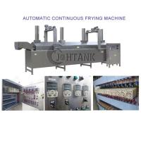 China Conveyor Commercial Continuous Fryer For Potato Chips Chicken Nuggets 1200kg/h for sale