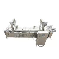 China Food Grade Continuous Frying Machine Electric Gas Diesel Heating for sale
