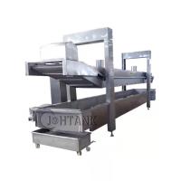 China Fried Chicken Cutlet Meatballs Continuous Deep Fat Fryer for sale