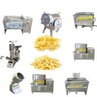 China Small Scale Frozen French Fries Processing Line 2000kg/hr for sale