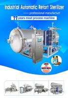 China Horizontal Food Sterilizer Machine , Retort Canning Machine SUS30408 for sale
