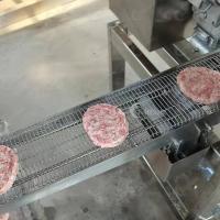 China Automatic Chicken Burger Patty Making Machine Stainless Steel 304 for sale