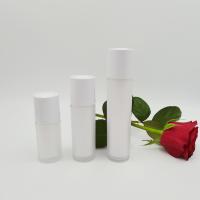 China 15ml 30ml 50ml For Skin Care Round Rotary Double Wall Airless Pump Bottle for sale