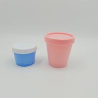 China Mono Material PP Cosmetic Jar 50ml 100ml 200ml 250ml Ice-cream Cup Shape Personal Care Jar for sale