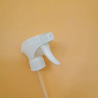 China Rich Foam All Plastic Trigger Sprayer Pump Double Shroud 28/410 Kitchen Cleaning for sale
