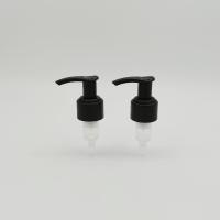 China Matt Finish PP Plastic Lotion Pump Black Color 24/410 for sale