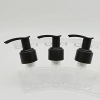 China Matt Finish PP Plastic Lotion Pump Black Color 24/410 for sale