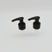China Matt Finish PP Plastic Lotion Pump Black Color 24/410 for sale