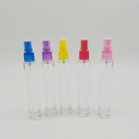 China 13/410 Closure Perfume Mini Mist Sprayer PP Ribbed Screw On Customized Color for sale