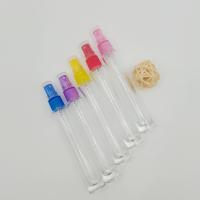 China 13/410 Closure Perfume Mini Mist Sprayer PP Ribbed Screw On Customized Color for sale